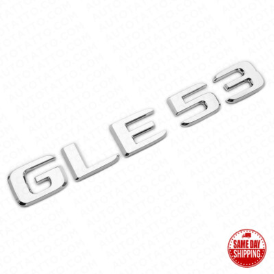 2021 Mercedes-Benz GLE 53 Letter Emblem Liftgate Logo Badge AMG Sport ...