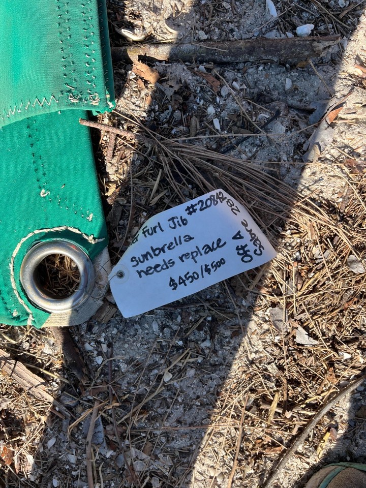 Used Roller Furler Jib Sail Luff 34'3" Foot 19' (Lot #20842) | eBay