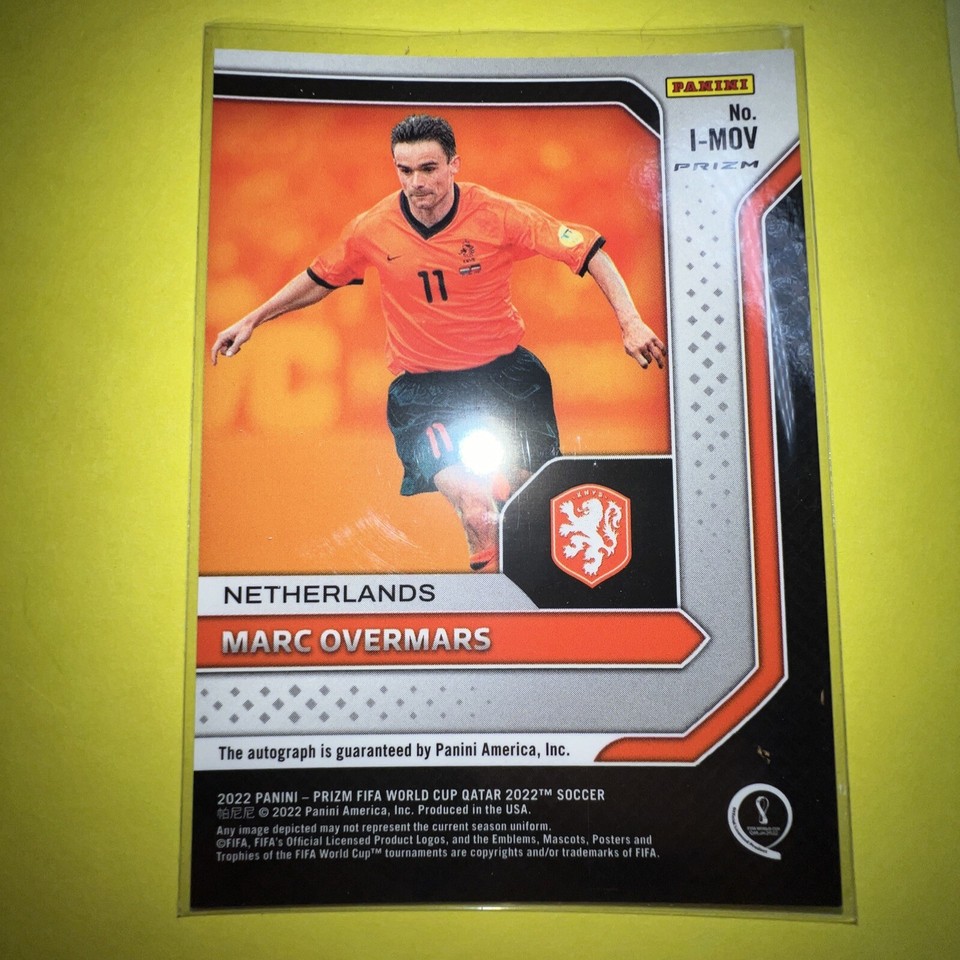 2022 Prizm FIFA World Cup Qatar International Ink Autograph Marc ...
