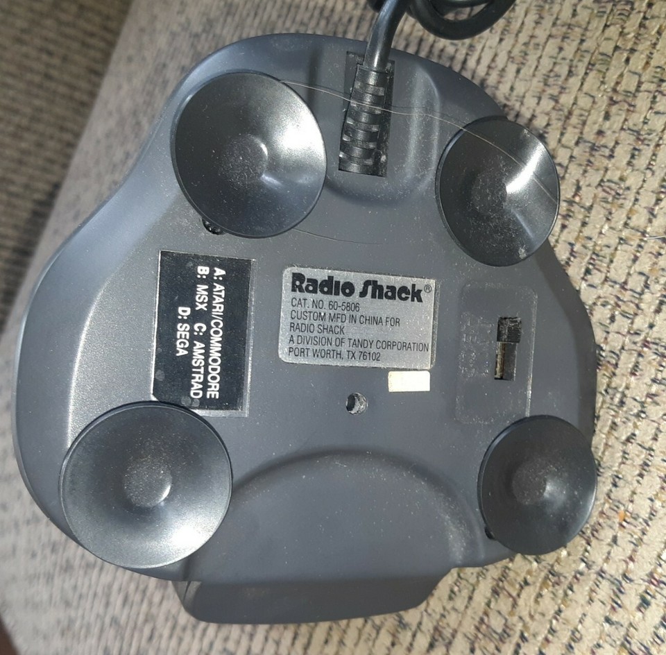 Radio Shack 60-5806 VideO GamE Joystick Controller 9 Pin ATARI ...