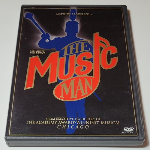 The Music Man (DVD 2003) Matthew Broderick Kristin Chenoweth Free 1-Day ...