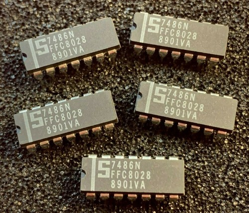 5pcs x 7486N Signetics 7486 DIP IC | eBay