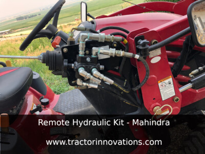 Remote Hydraulic Kit - Mahindra Tractors– 30 min. install | eBay.de