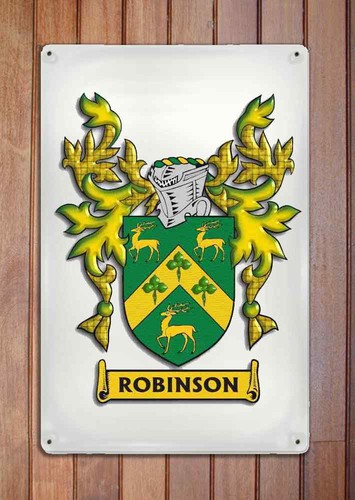Patterson Coat of Arms A4 10x8 Metal Sign Aluminium Heraldry Heraldic ...