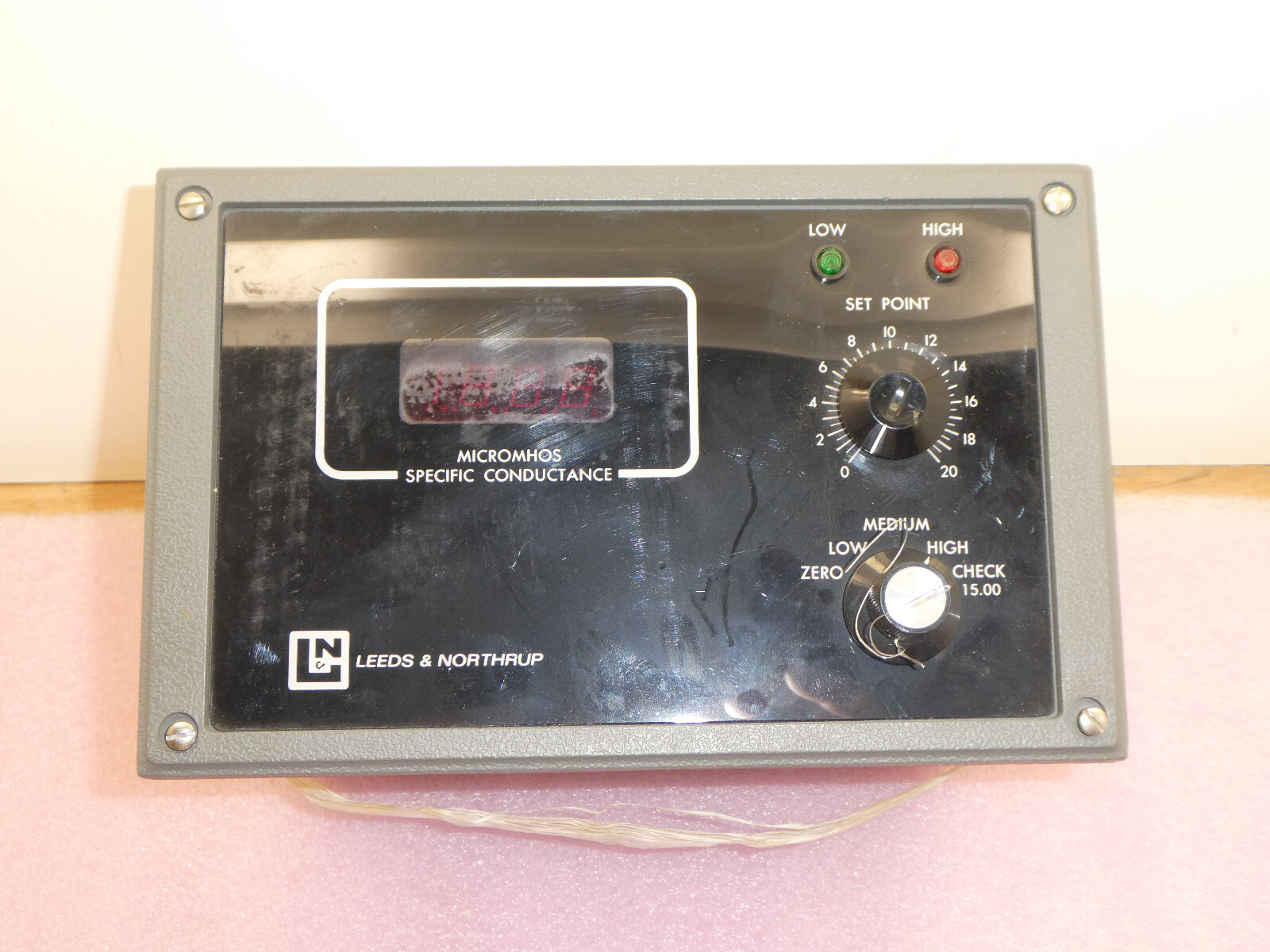 LEEDS & NORTHRUP, MICROMHOS/CM SPECIFIC, CONDUCTANCE UNIT 7076-1-200 ...