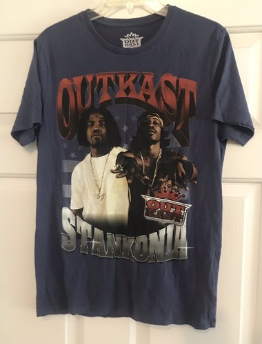 OutKast Stankonia Mens Small Blue Down South Atlanta Hip Hop Shirt | eBay