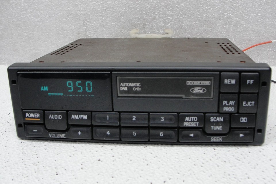 Ford am/fm RADIO tuner unit PREMIUM audio MACH Mustang F150 TBird OEM ...