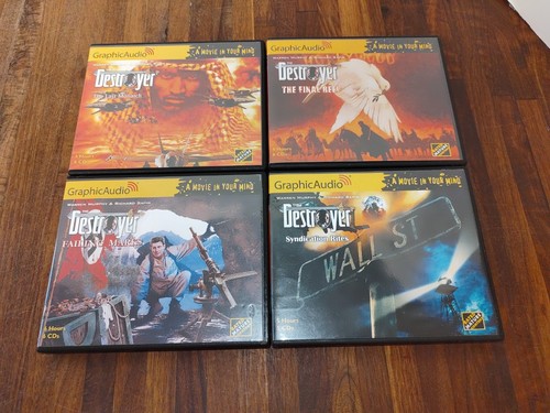 The Destroyer Lot Of 4 Graphic Audio Books CD's Warren Murphy #114, 116 ...