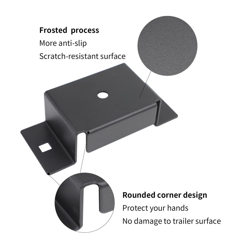 Utility Trailer Stake Pocket, 2x4 Brackets for Wood, Flat Beds and ...