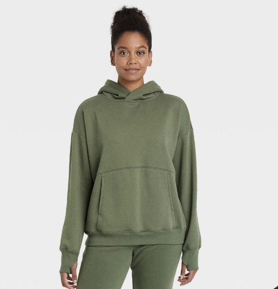 Women's Size Small Fleece Hoodie - All in Motion™ Green Cl41 & 8 In ...