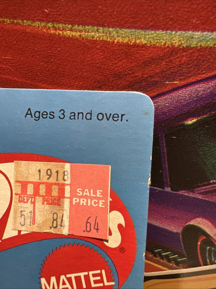 Rare! 1976 Hot Wheels Redline Era Second Wind White Enamel BLISTERPACK ...