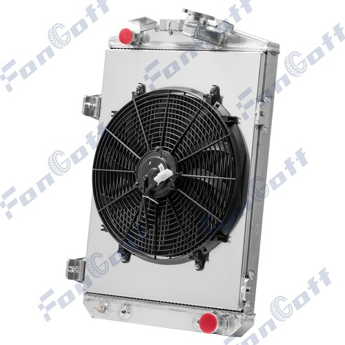 3Row Aluminum Radiator Shroud Fan Fit 1930 Chevrolet Car Chevy V8 ...