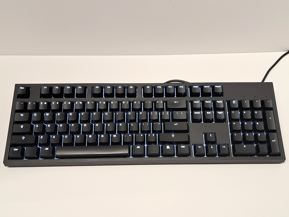 CODE V3B Mechanical Keyboard – Cherry MX Clear – White Backlit – US ...