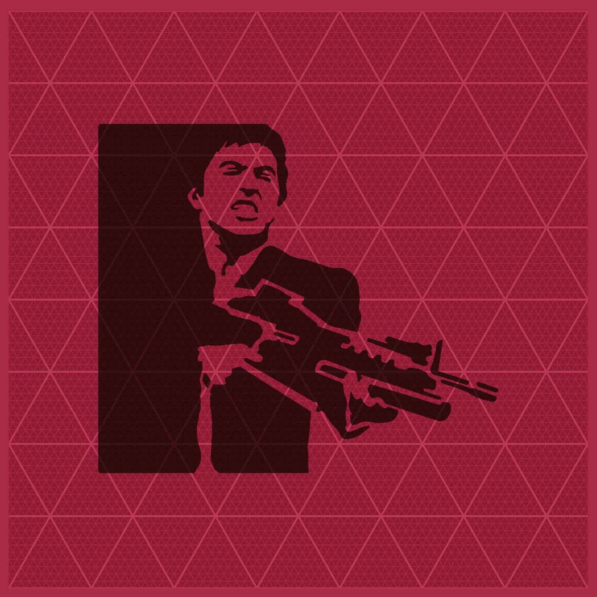 Scarface Stencil