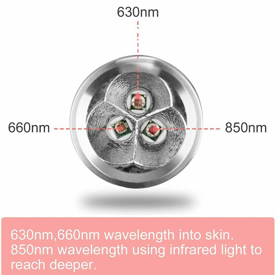 630/660/850nm Medical Grade LED Red Light Infrared Therapy Device Pain ...