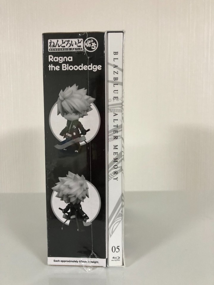 Japan Anime Figure BlazBlue Ragna the Bloodedge Nendoroid Petit & DVD ...