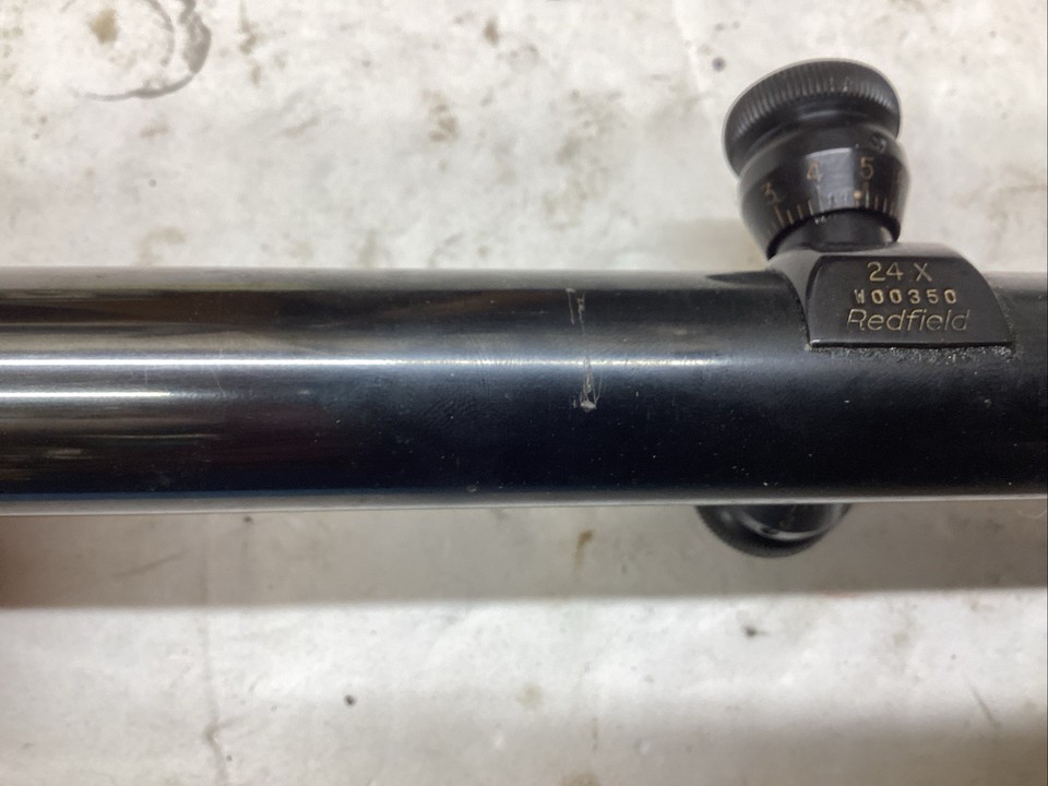 Vintage Redfield 24X Target Scope Fine Crosshairs With Dot | eBay
