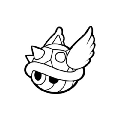 Blue Shell - Mario Vinyl Decal Laptop Decal Bumper Sticker Window ...