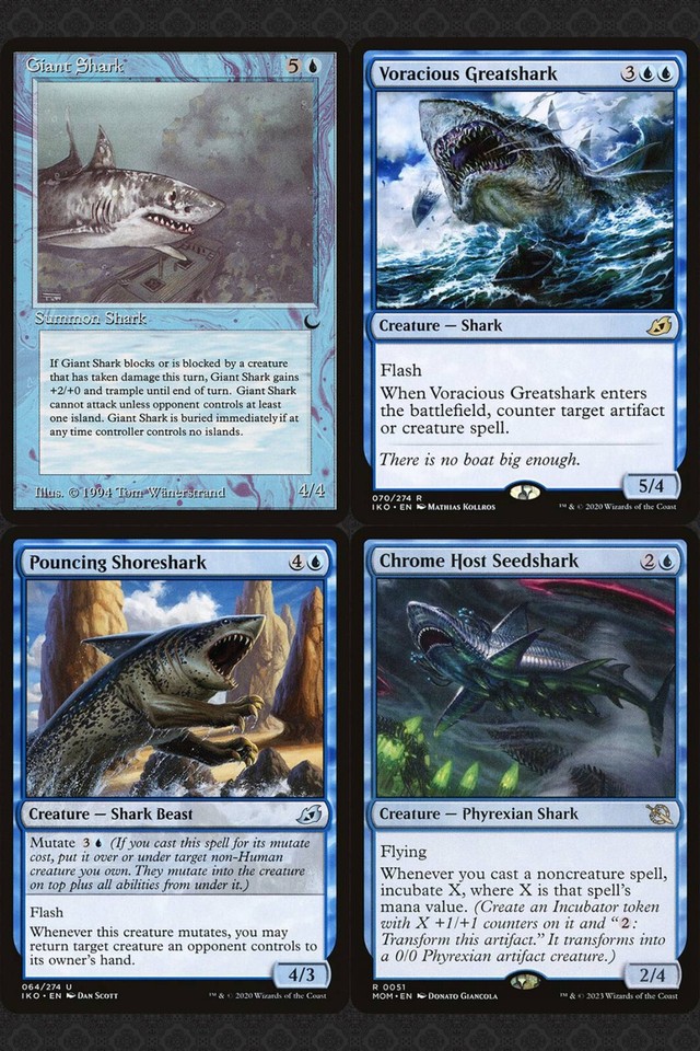 Shabraz, the Skyshark Commander Deck Magic MTG EDH Ready-to-Play Flying ...