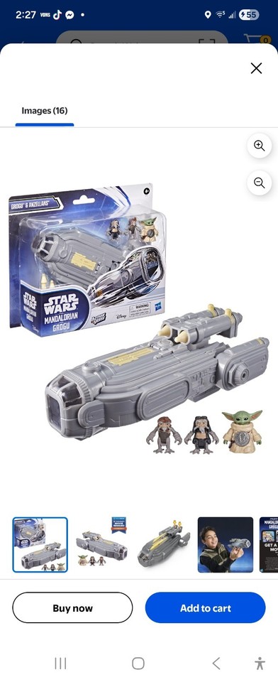 NEW 2026 Hasbro Star Wars Action Verse GROGU & ANZELLANS 8 Inch Ship | eBay