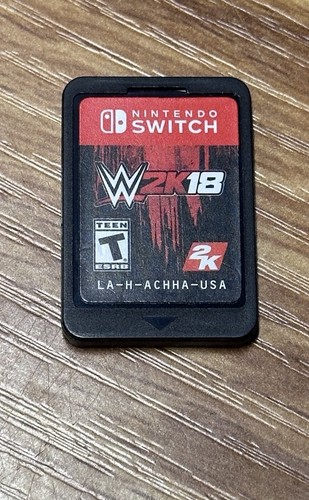 WWE 2K18 Nintendo Switch Game Only Wrestling GAME CARTRIDGE ONLY | eBay