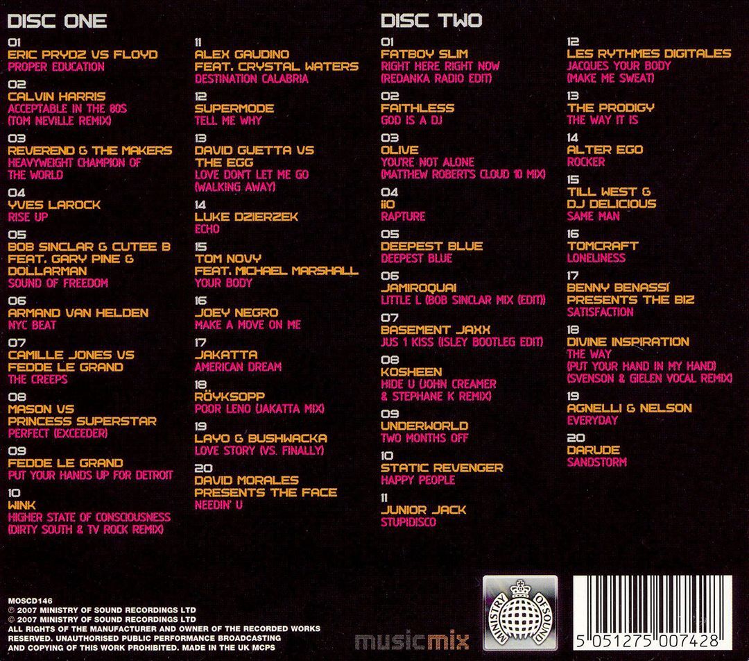 VARIOUS ARTISTS MINISTRY OF SOUND: RIDE NEW CD 5051275007428| eBay