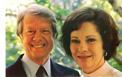 President Jimmy Carter & First Lady Rosalynn Postcard | eBay