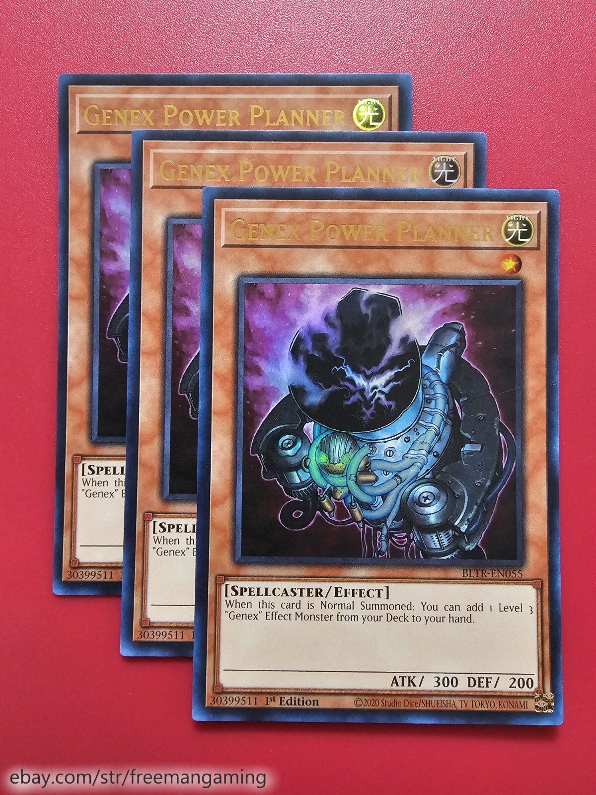 Yugioh Genex Deck Core Set 27 card BLTR Repair Controller Arms of ...