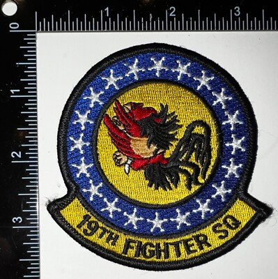 USAF 19th Fighter Squadron Gamecocks Patch | eBay