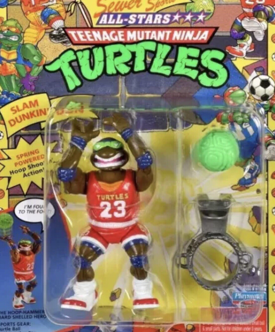 TMNT Sewer Sports All-Stars Slam Dunkin' Don Donatello - Playmates ...