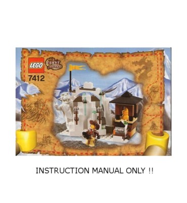 LEGO 7412 - ORIENT EXPEDITION - Yeti's Hideout - INSTRUCTION MANUAL ...