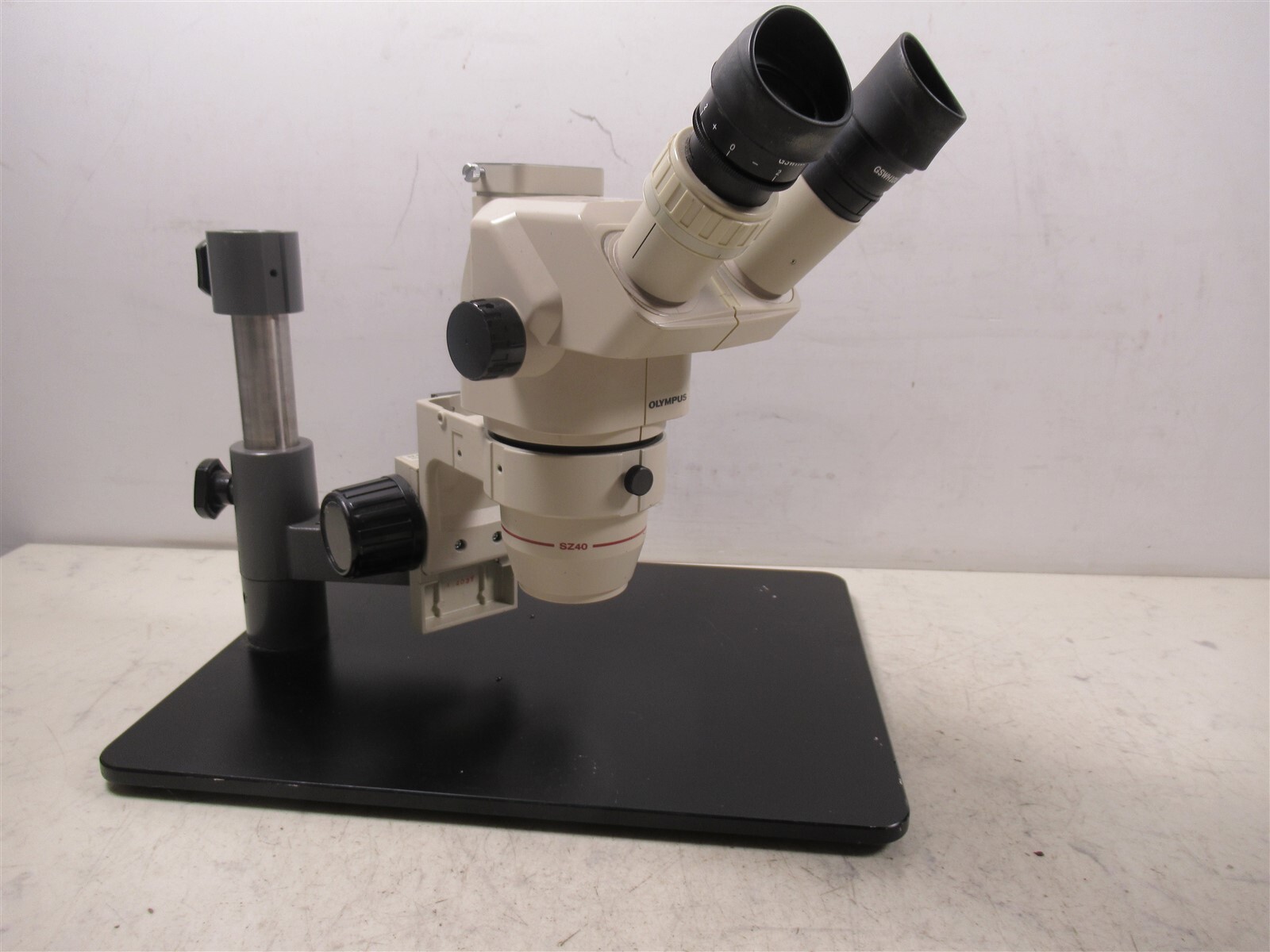 Olympus SZ40 Stereo Zoom Microscope w/ SZ-STB1 & SZ-STL & SZ-STLA | eBay
