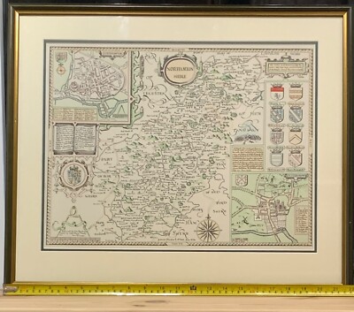 Pre-1900 - Reproduction John Speed Map