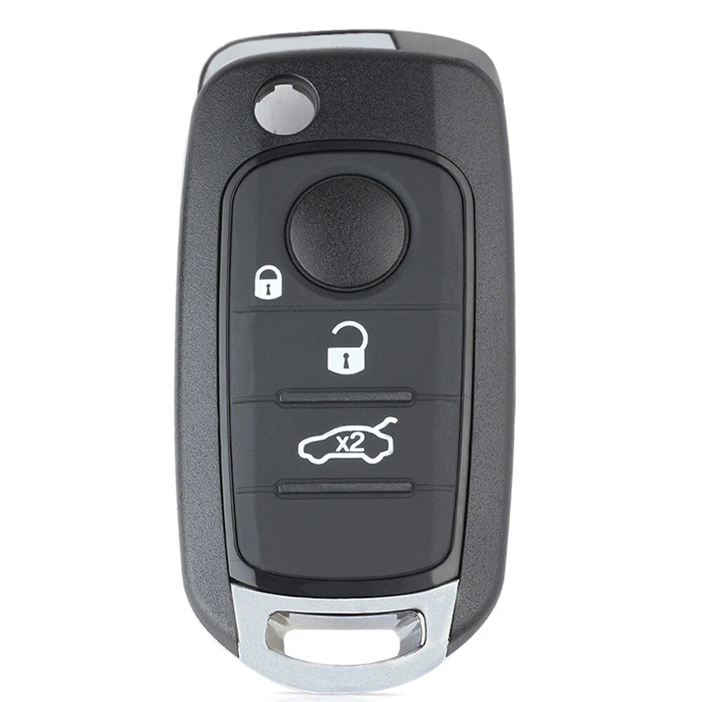 Remote Car Key Fob 3 Buttons 433.92Mhz with Megamos AES ID48 / 4A Chip ...