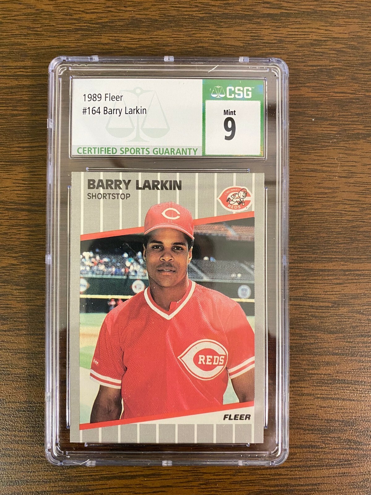 1989 Fleer - #164 Barry Larkin for sale online | eBay
