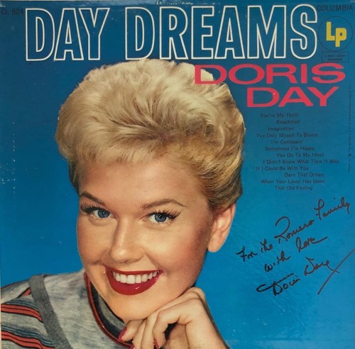 DORIS DAY HAND SIGNED AUTOGRAPH LP ALBUM "DAY DREAMS" | eBay