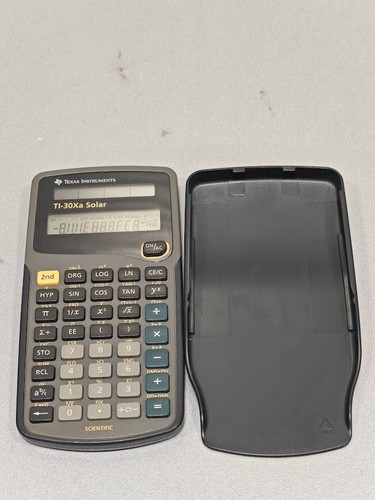 Texas Instruments TI-30Xa Solar Calculator - Used, No Box | eBay