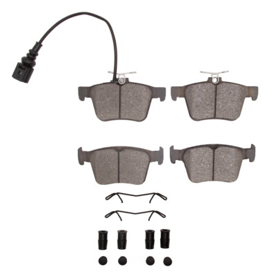Disc Brake Pad Set-5000 Advanced Brake Pads - Ceramic and Hardware Kit ...