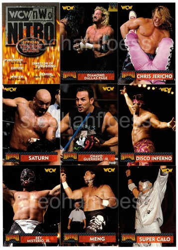 1999 Topps WCW/nWo Nitro Wrestling You Pick the Card Finish Your Set | eBay