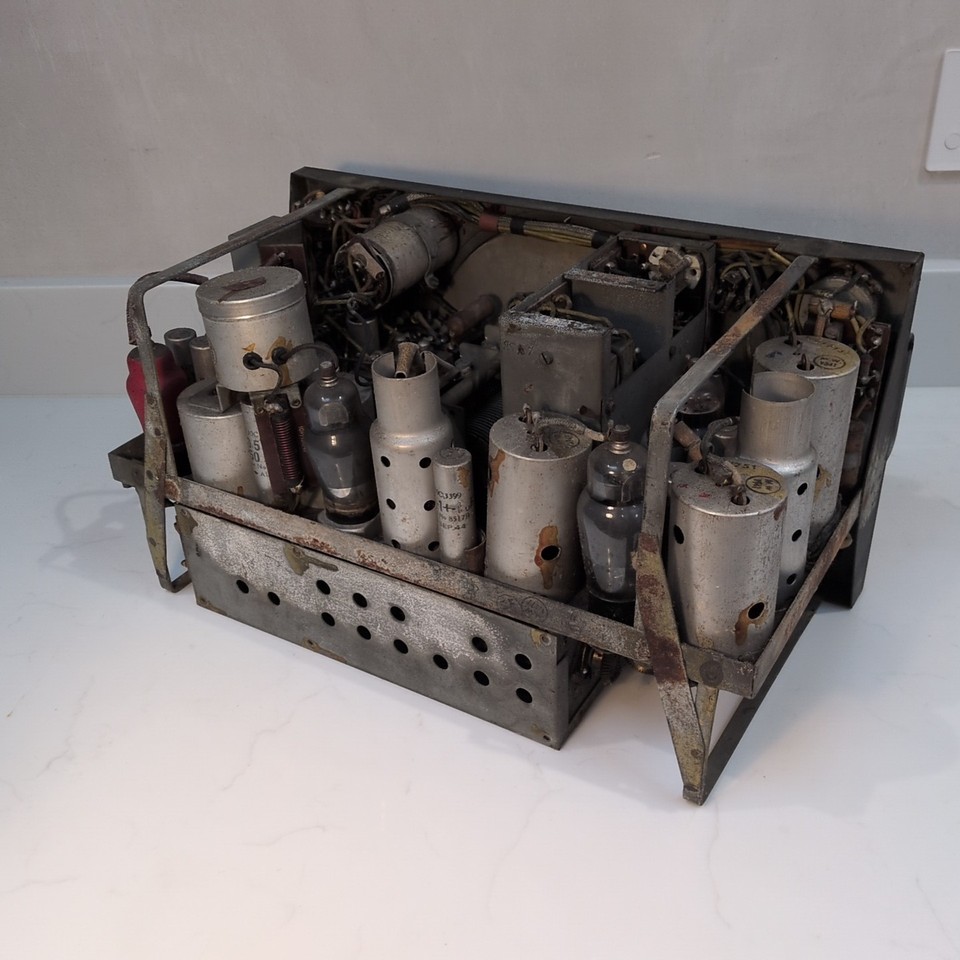 Genuine WW2 Marconi R1155 RAF Lancaster Aircraft Communications Radio ...