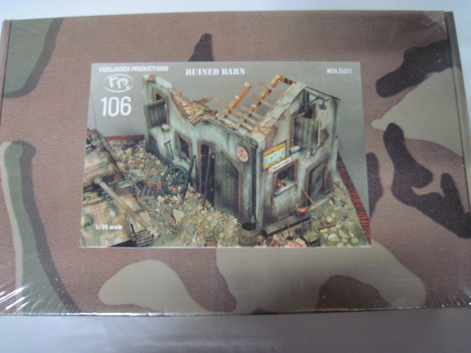 Verlinden Productions 1/35 Ruined Barn Diorama Model Kit #106 | eBay