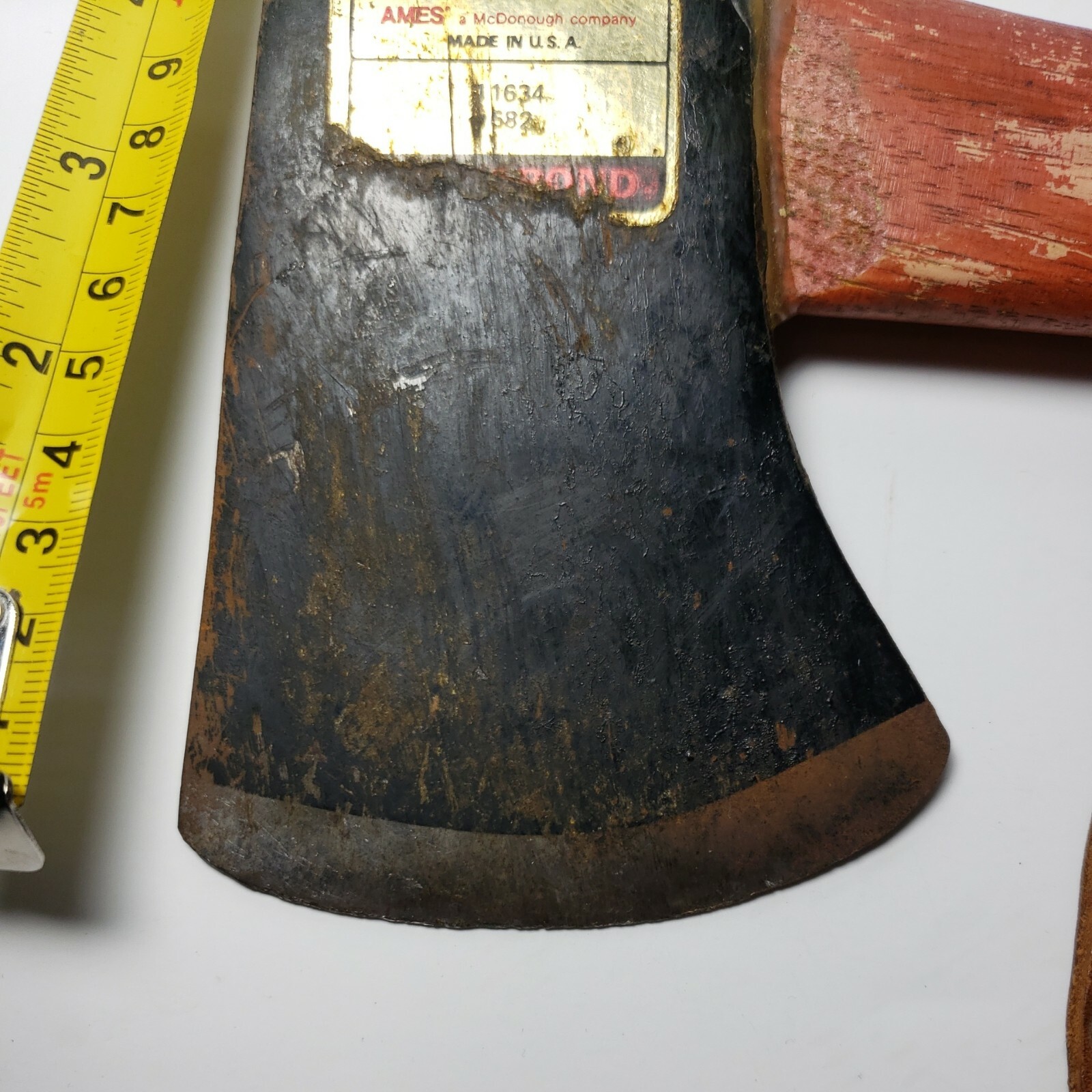 Plumb Ames Permabond Sport Hand Axe Hatchet Tool Red Black 11634 Made ...