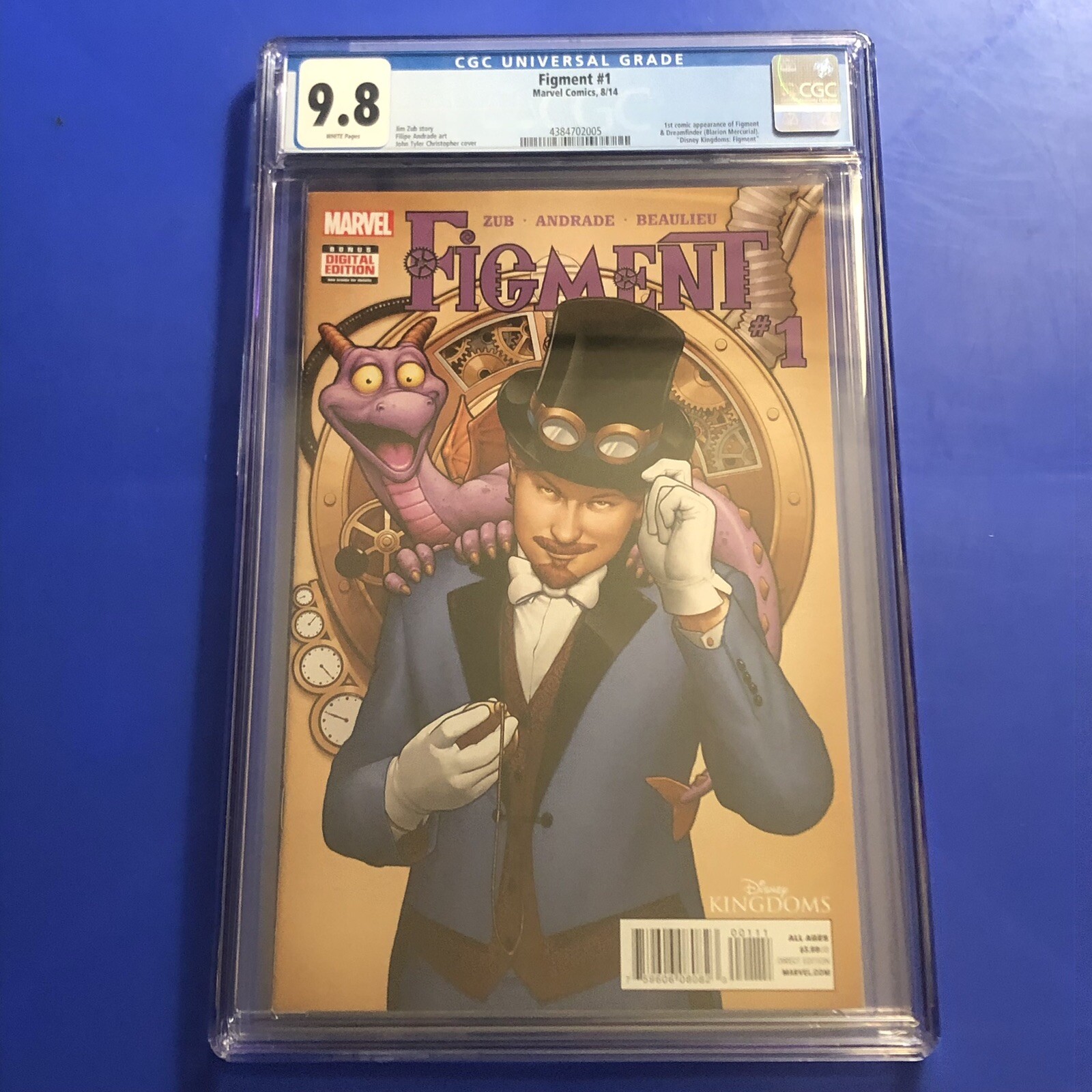Disney Kingdoms: Figment 1 CGC 9.8 1st Print 1st Appearance Marvel ...