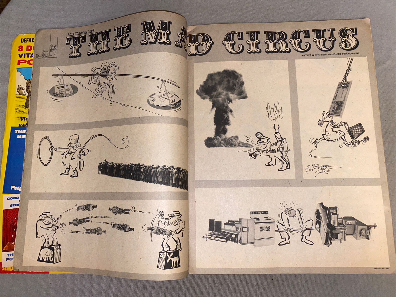 MAD MAGAZINE #178 1975 THE GODFATHER II "Oddfather Part Too" ROBERT DE ...