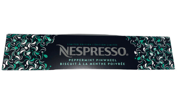 Nespresso Vertuoline Peppermint Pinwheel Coffee Capsule Pods - 10 Pods ...
