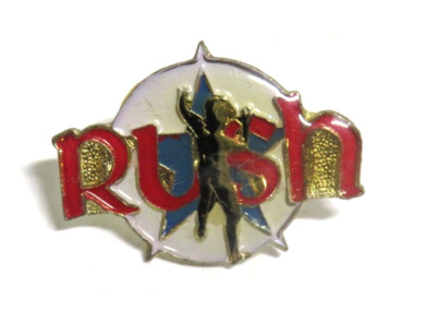 RUSH STARMAN 2112 ALBUM 1.125" LAPEL PIN PROG ROCK BAND NEIL PEART ...