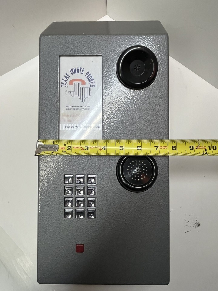Jail Prison Telephone Detention Center Inmate Payphone Phone Vintage | eBay