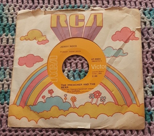 Jerry Reed 45 Amos Moses / The Preacher and The Bear RCA Victor 47-9904 ...