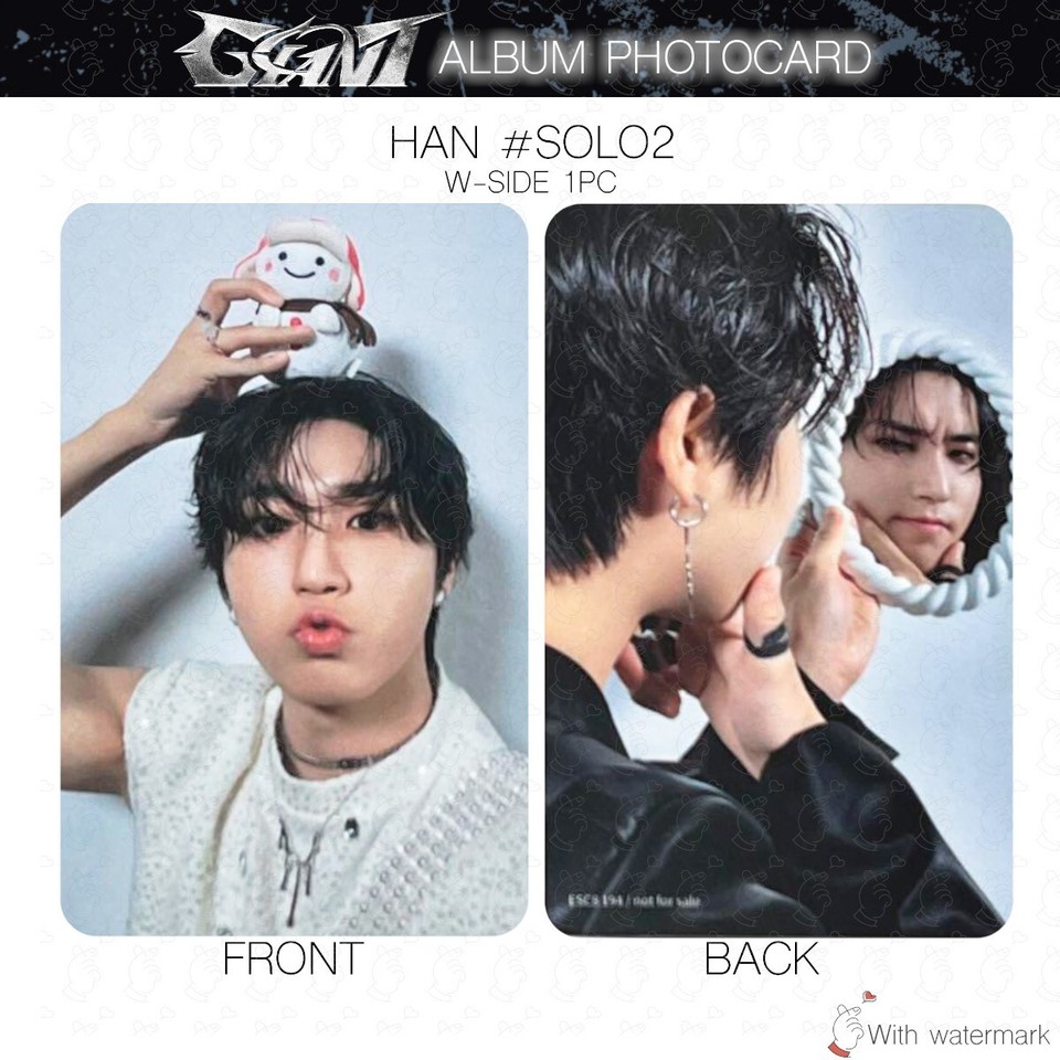 HAN STRAY KIDS GIANT JAPAN ALBUM PHOTOCARD POB LUCKY DRAW SOLO SONY | eBay