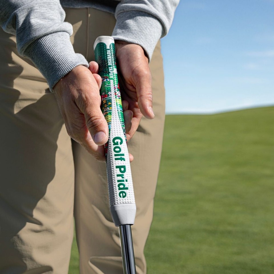 Golf Pride Reverse Taper Putter Grips Honorary Starter Masters - Pistol ...
